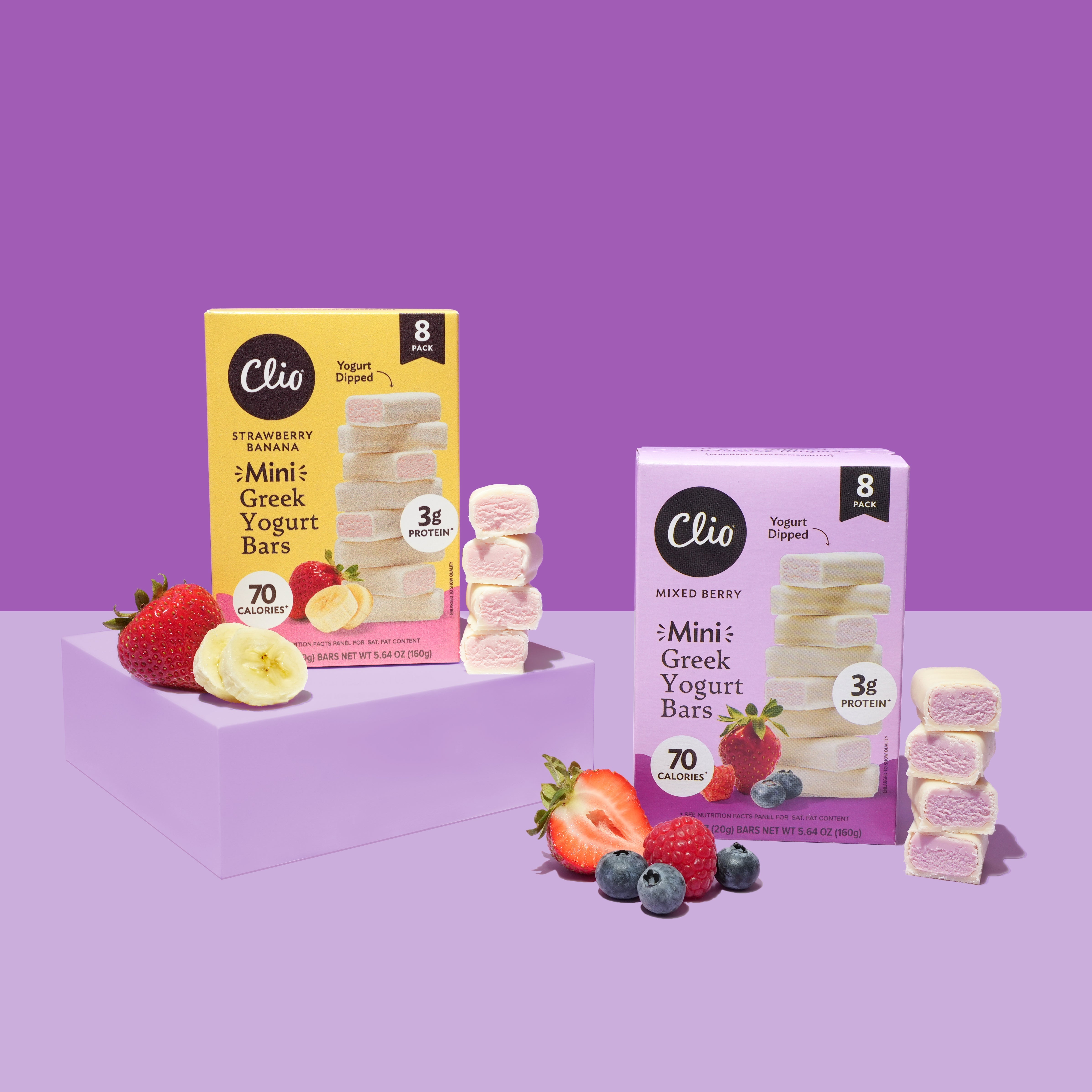 Yogurt Dipped – Clio Snacks