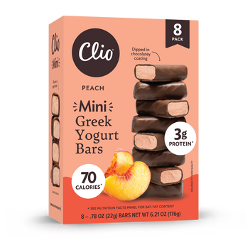 Refrigerated Greek Yogurt Bars - Full Size 4 Pack - Strawberry – Clio ...