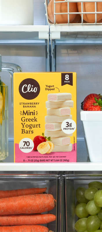 Refrigerated Greek Yogurt Bars - Mini Size 8 Pack - Salted Caramel ...
