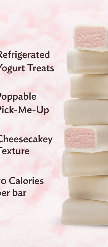 Refrigerated Greek Yogurt Bars - Mini Size 8 Pack - Vanilla – Clio Snacks